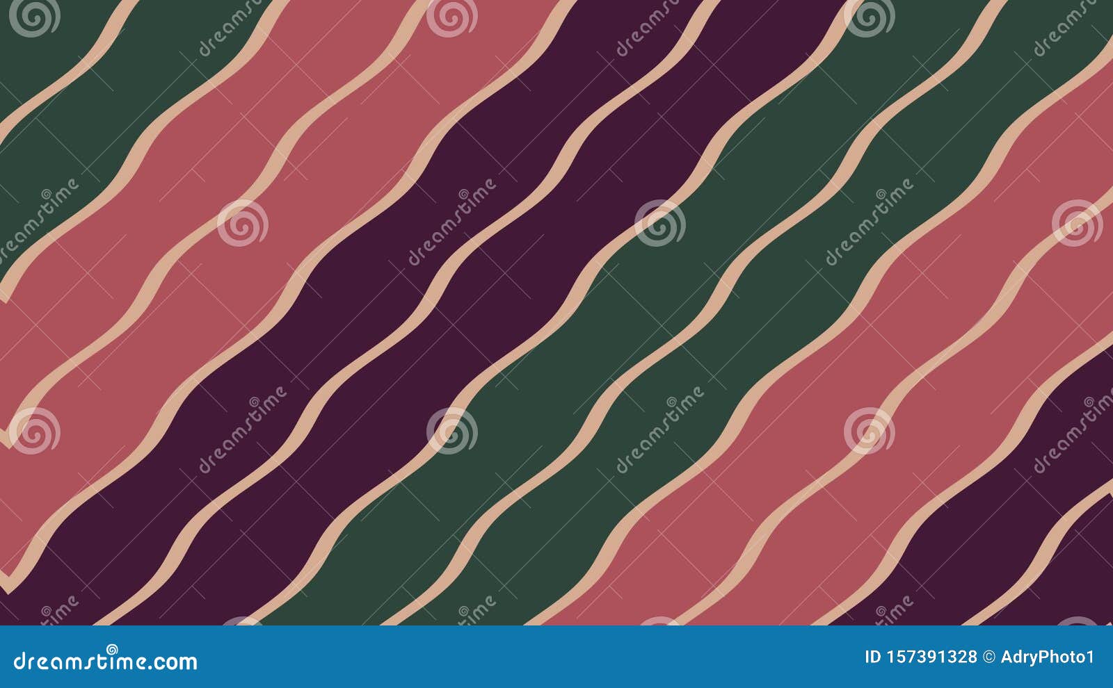 Graphic Pattern with Wavy Bars that Rotate Clockwise and Then ...