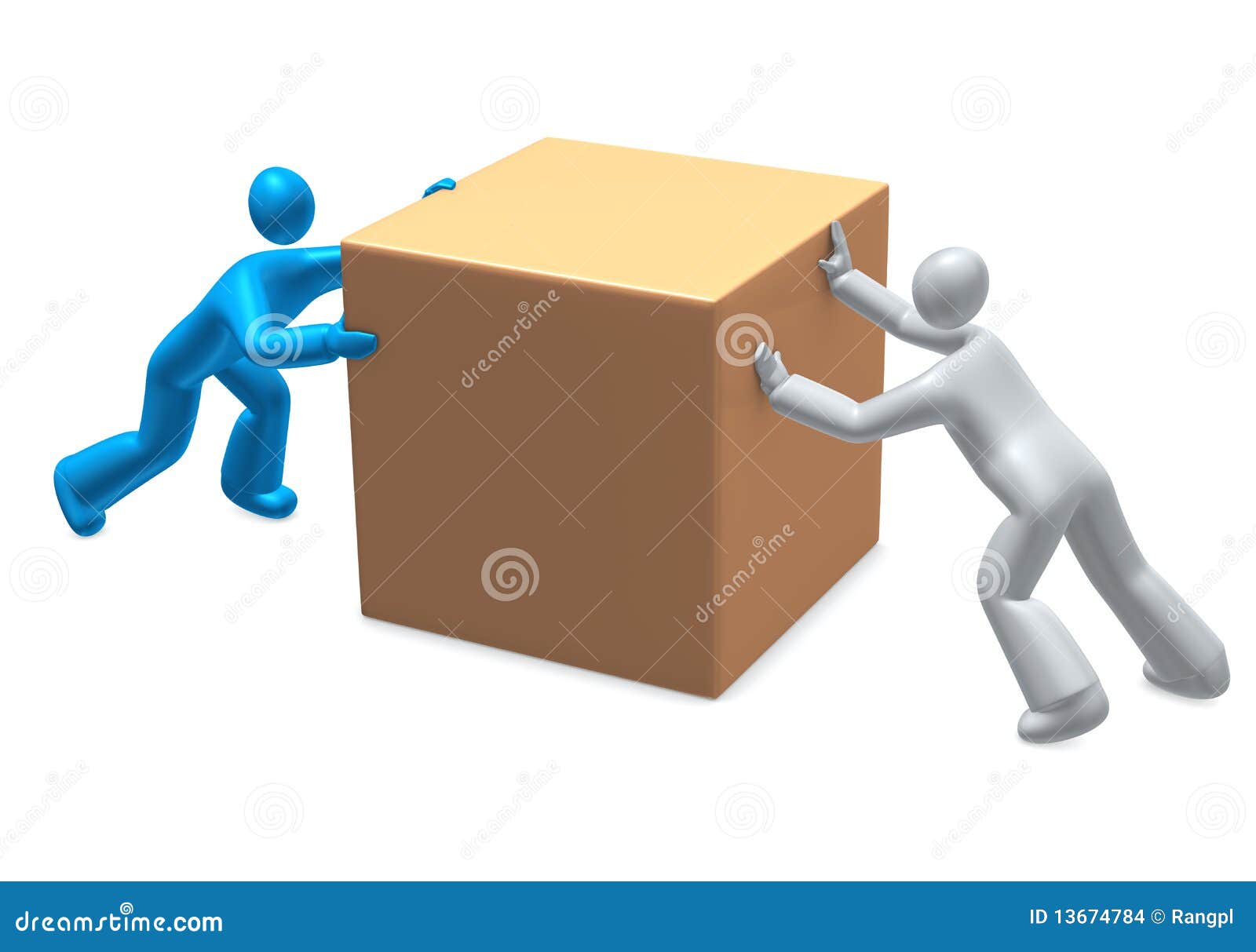 Mover-se no sentido oposto ilustração stock. Ilustração de humano ...