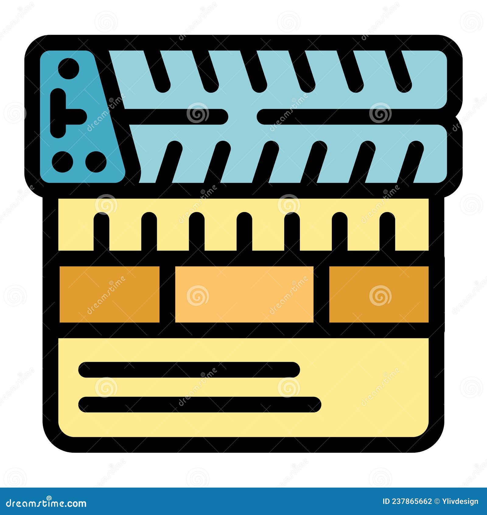 Movie Actualization Icon Color Outline Vector Stock Vector ... Movie Actualization Icon Color Outline Vector Stock Vector ...