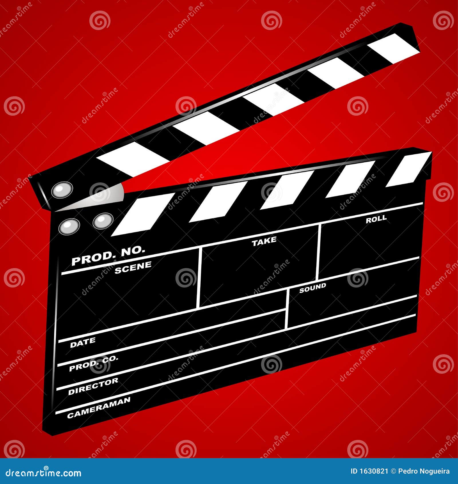 Movie Clapboard Royalty-Free Stock Photography | CartoonDealer.com #589343