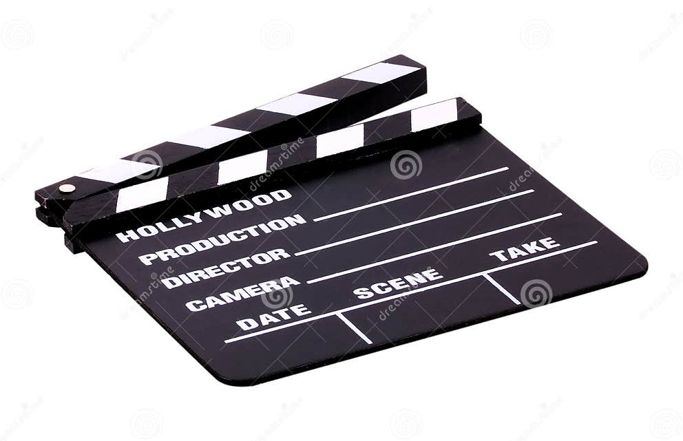 Movie Clapboard stock photo. Image of clapboard, scene - 368482