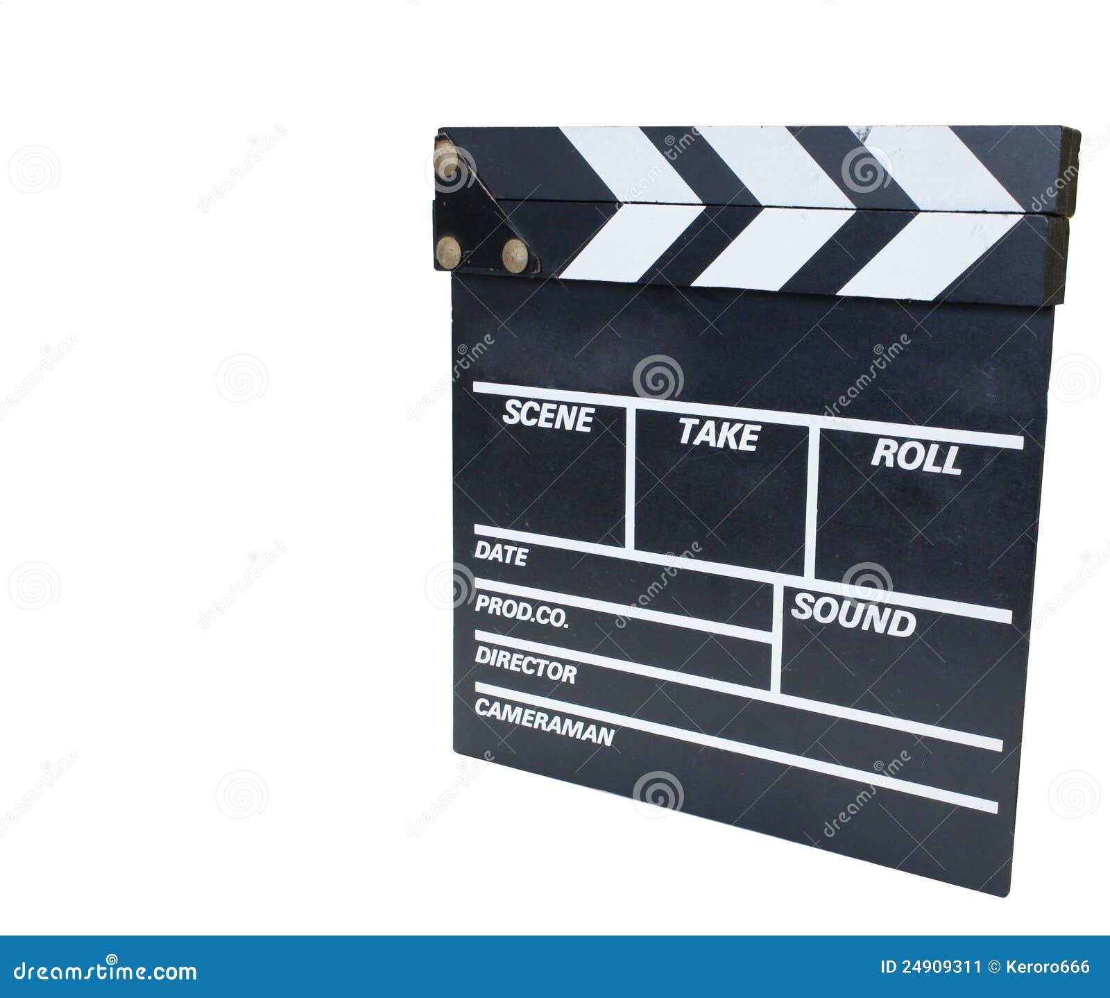Movie clapper stock image. Image of instruct, action - 24909311