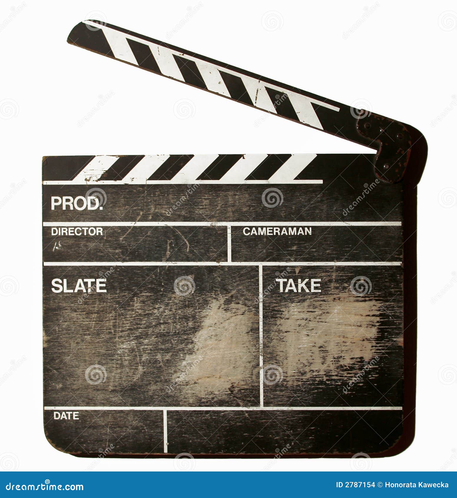 Movie Clapper Board Royalty-Free Stock Photography | CartoonDealer.com ...