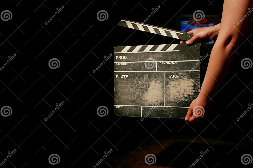 Movie clapper stock photo. Image of motion, hollywood - 2787520