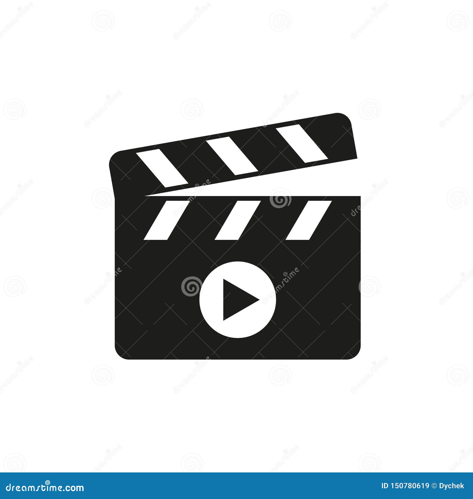 Movie Cracker Icon. Simple Flat Vector Illustration Stock Vector ...