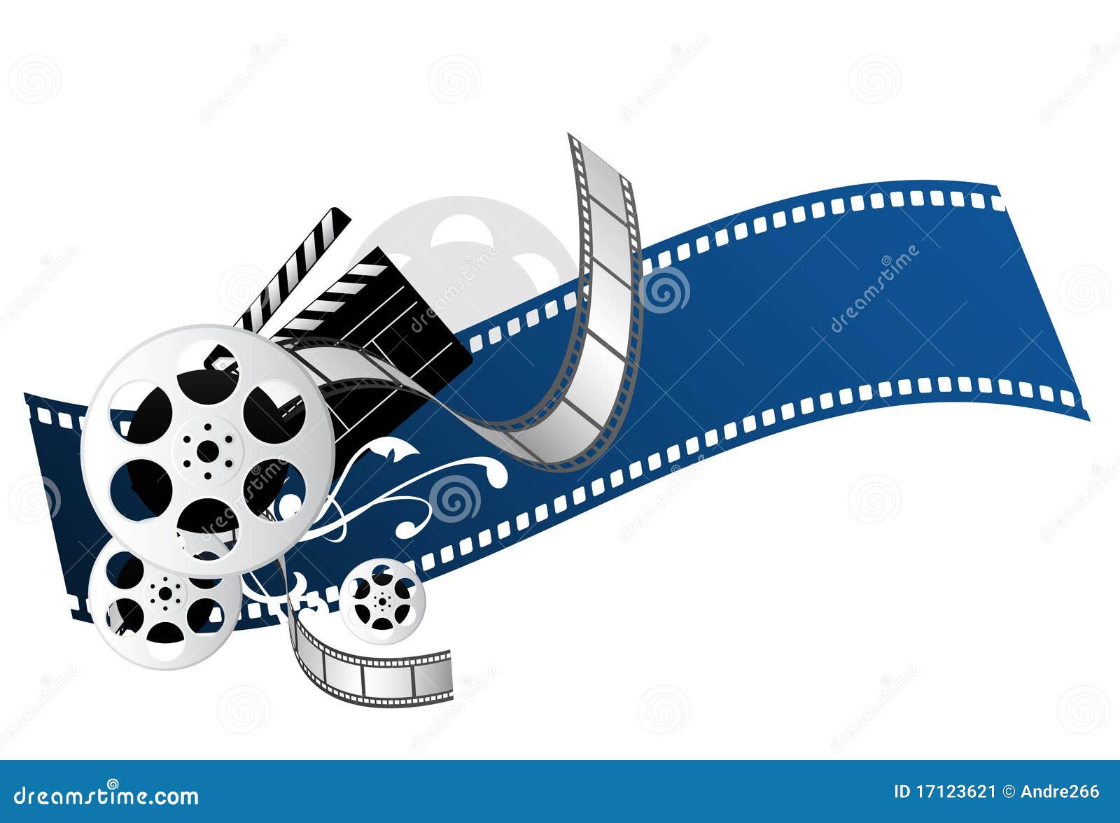 Movie elements stock vector. Illustration of element - 17123621