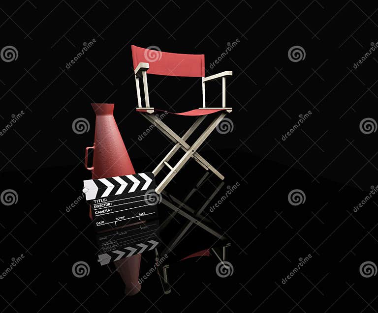 Movie items stock illustration. Illustration of concept - 1729453