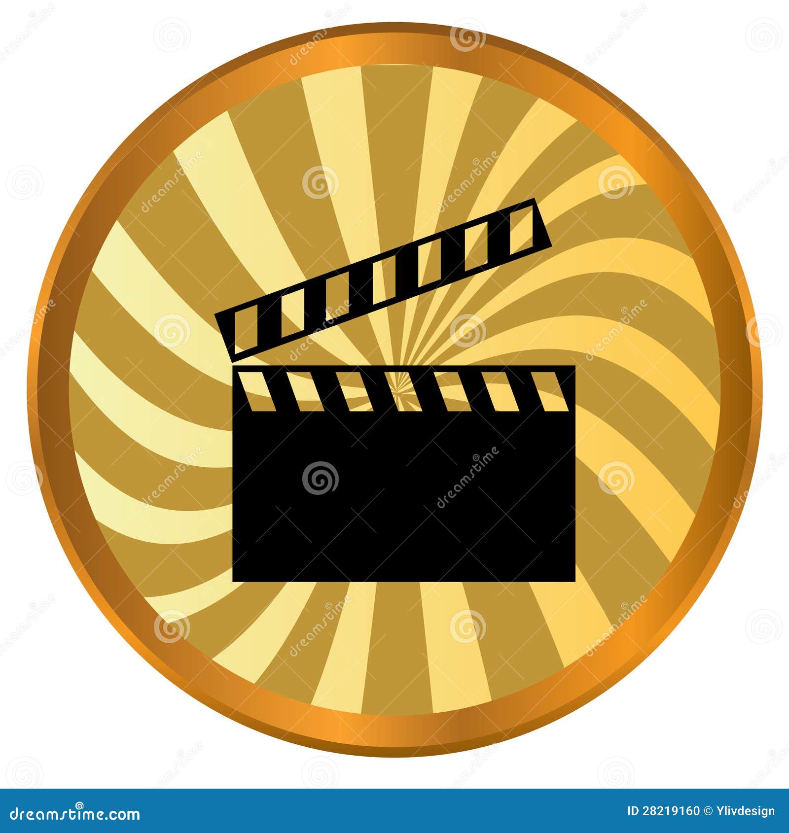 A Movie Logo Vector Illustration | CartoonDealer.com #35102546