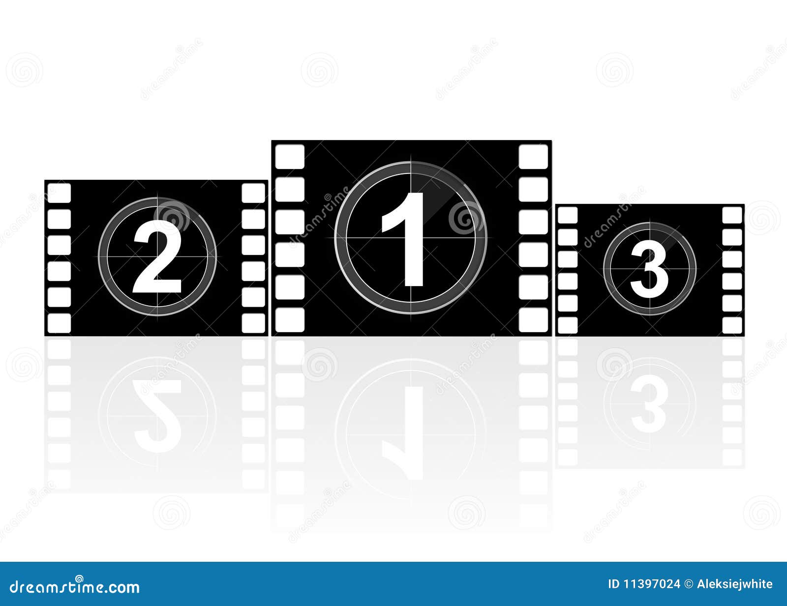 Movie platform stock illustration. Illustration of frame - 11397024