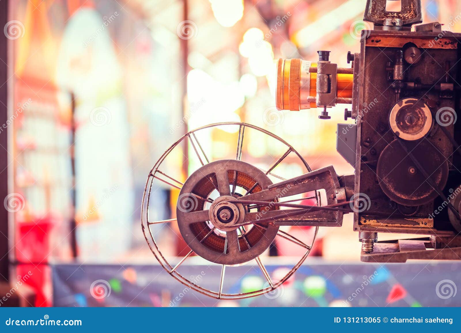 Old Film Strip Frame Movie Projector Isolated Stock Photos - Download ...