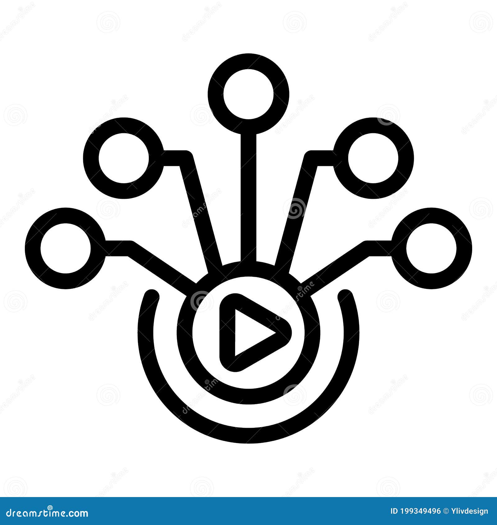 CMS Roles Set Icon, Content Management System. Business Infographic ...