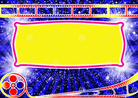 Movie schedule stock illustration. Illustration of event - 35053937