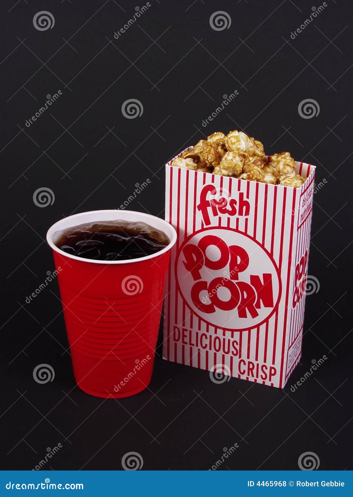 Movie Snacks stock photo. Image of theater, soda, white - 4465968