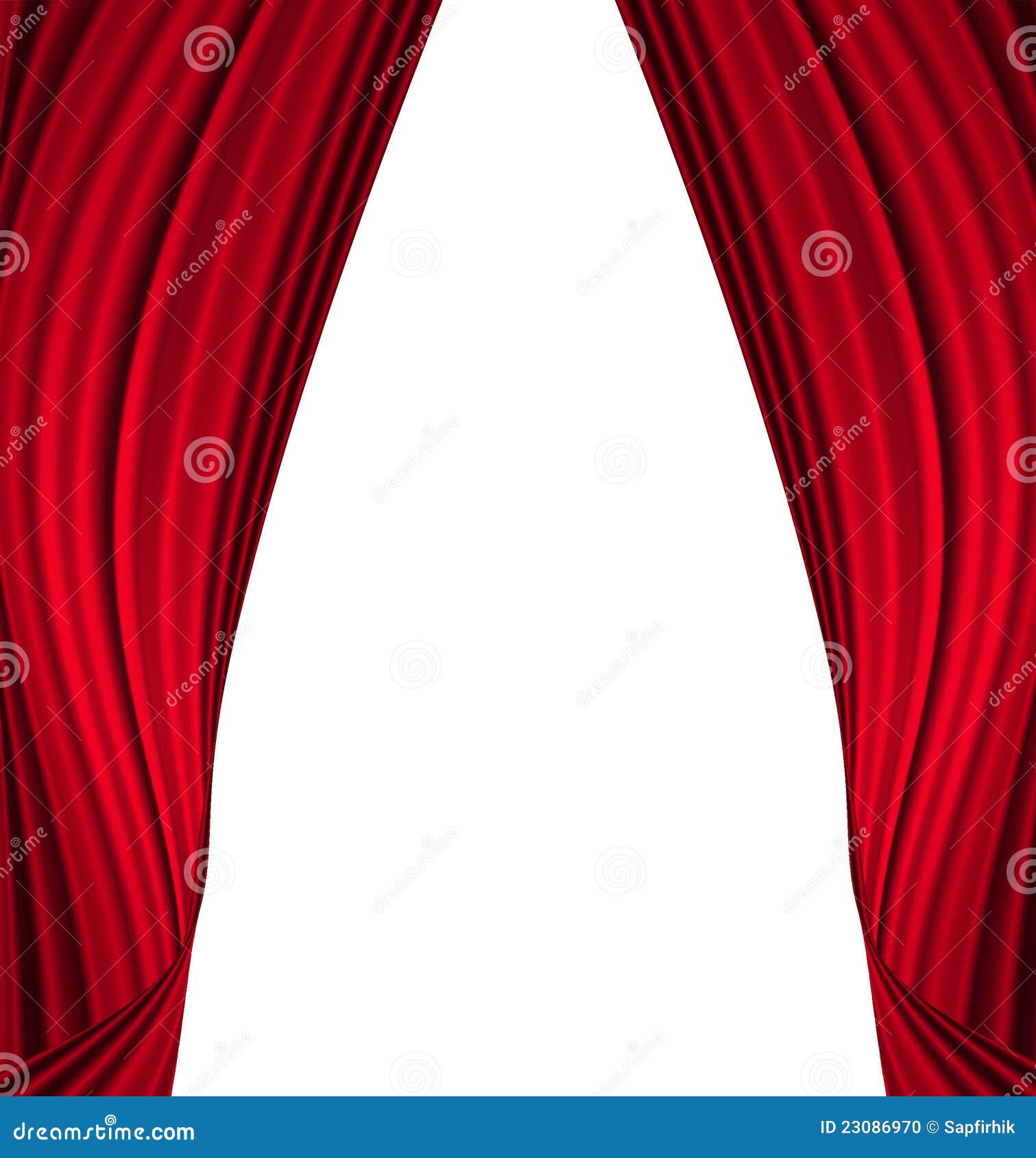Movie or theatre curtain stock illustration. Illustration of present ...