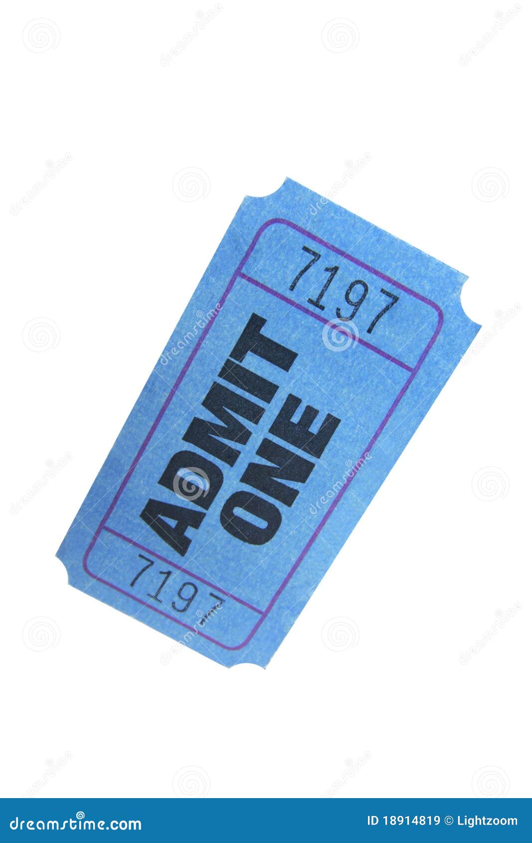 Movie Ticket stock image. Image of access, cutout, entry - 18914819