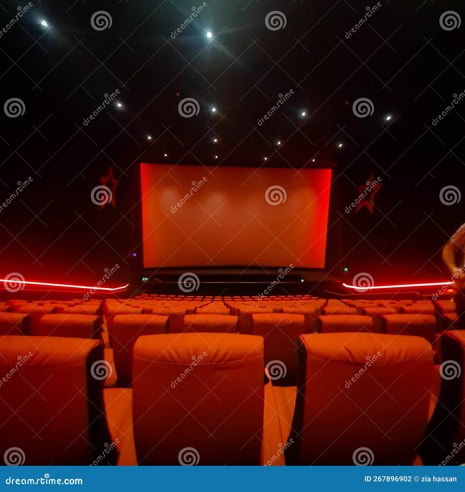 Movie Time stock photo. Image of night, entertainment - 267896902
