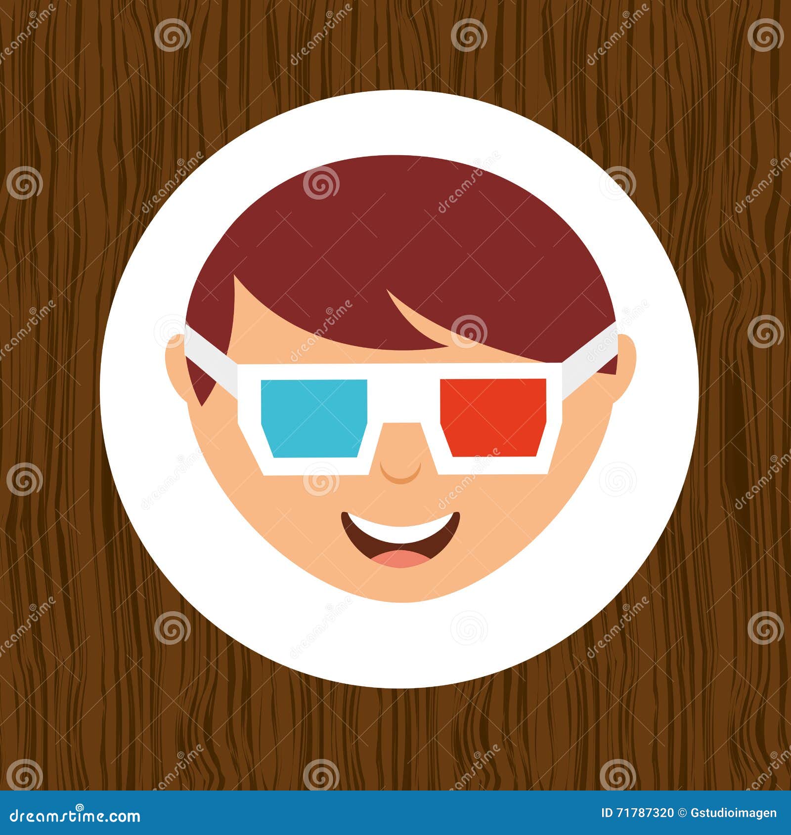 Movie viewer design stock illustration. Illustration of viewer - 71787320