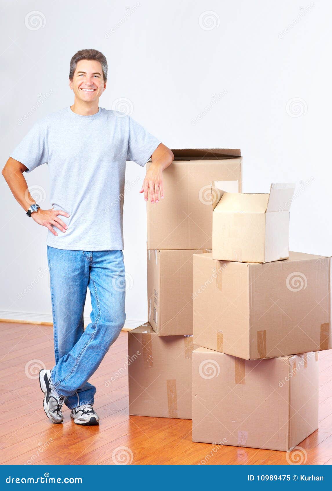 Moving stock image. Image of happy, real, move, room - 10989475