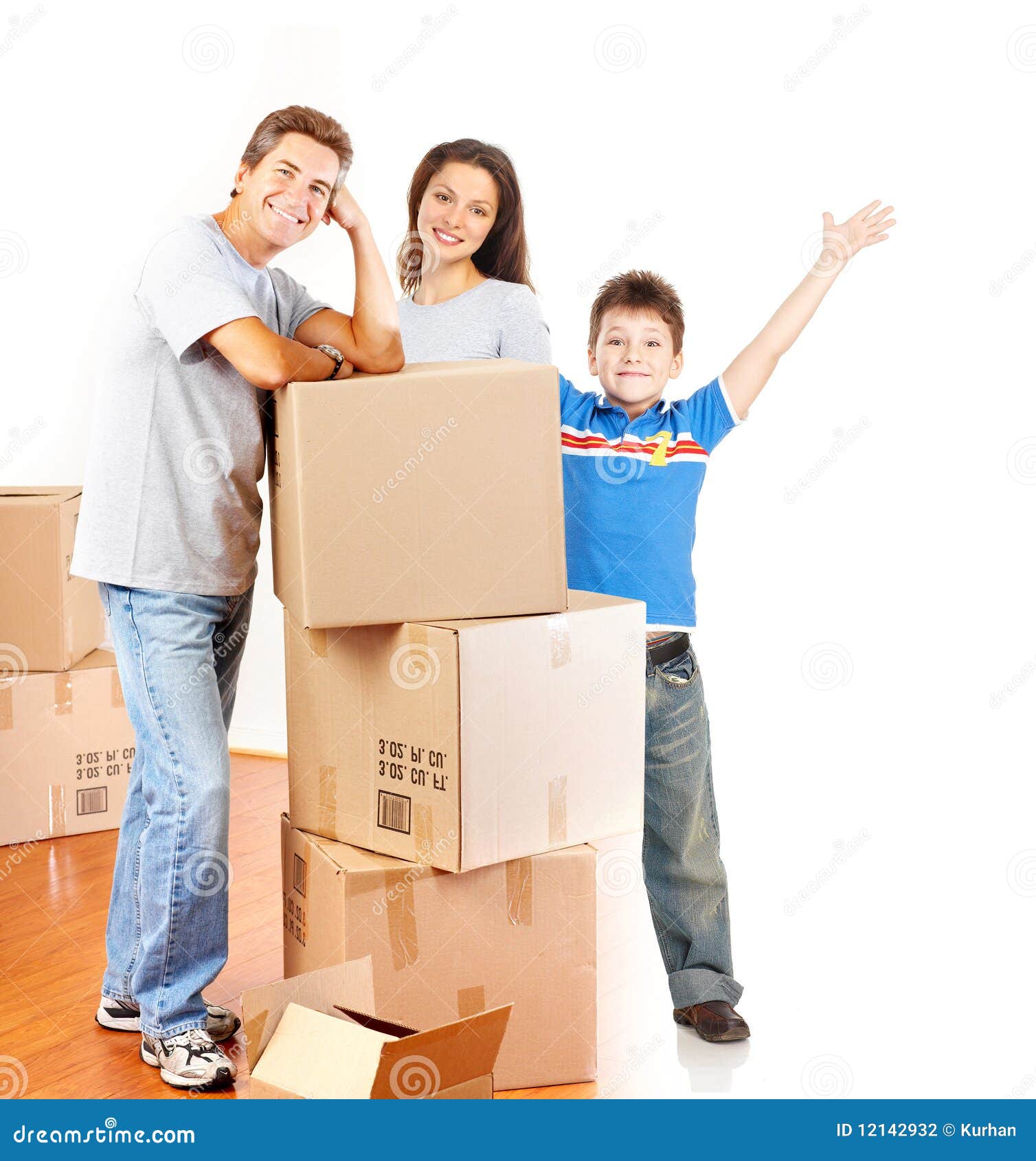Moving stock photo. Image of husband, dream, home, move - 12142932