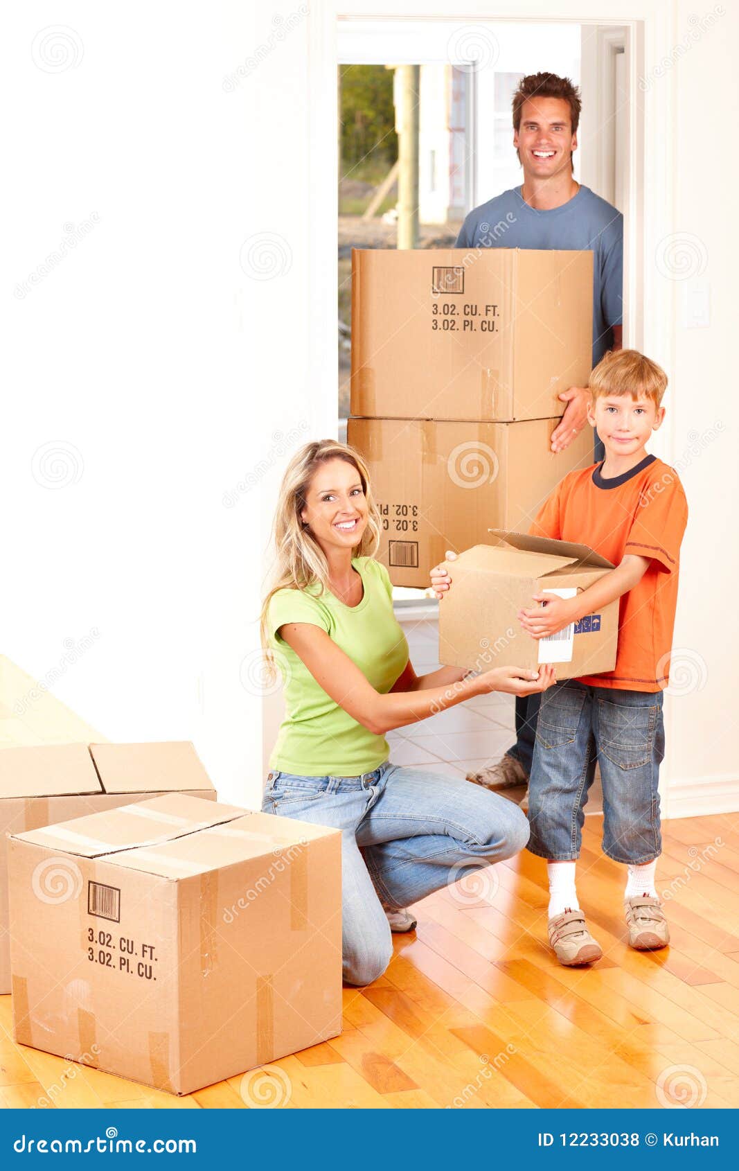 Moving stock photo. Image of realty, interior, insurance - 12233038