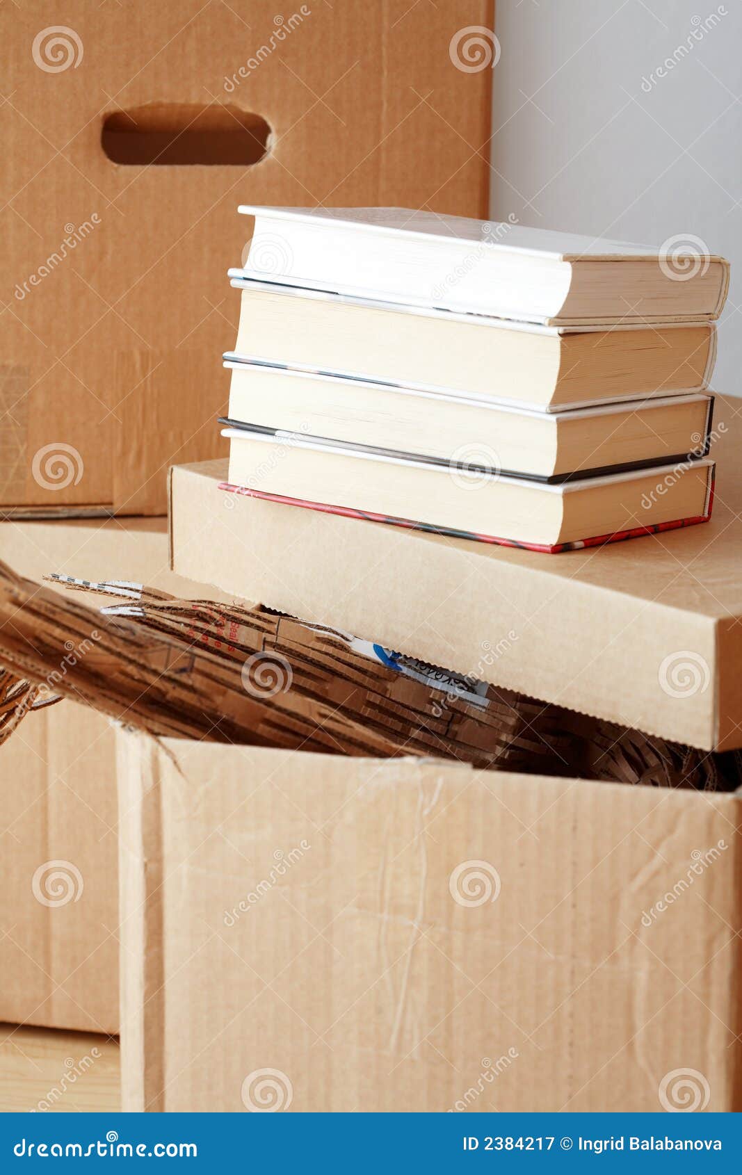 Moving stock image. Image of merchandise, goods, cardboard - 2384217