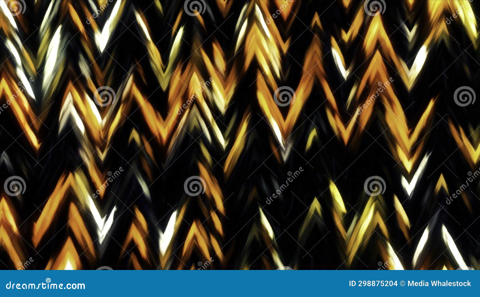 Moving Background with Zigzag Flowing Shapes. Motion. Pattern with ...