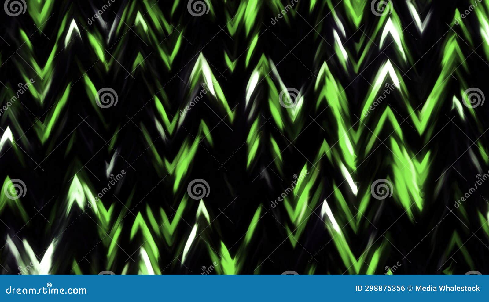 Moving Background with Zigzag Flowing Shapes. Motion. Pattern with ...