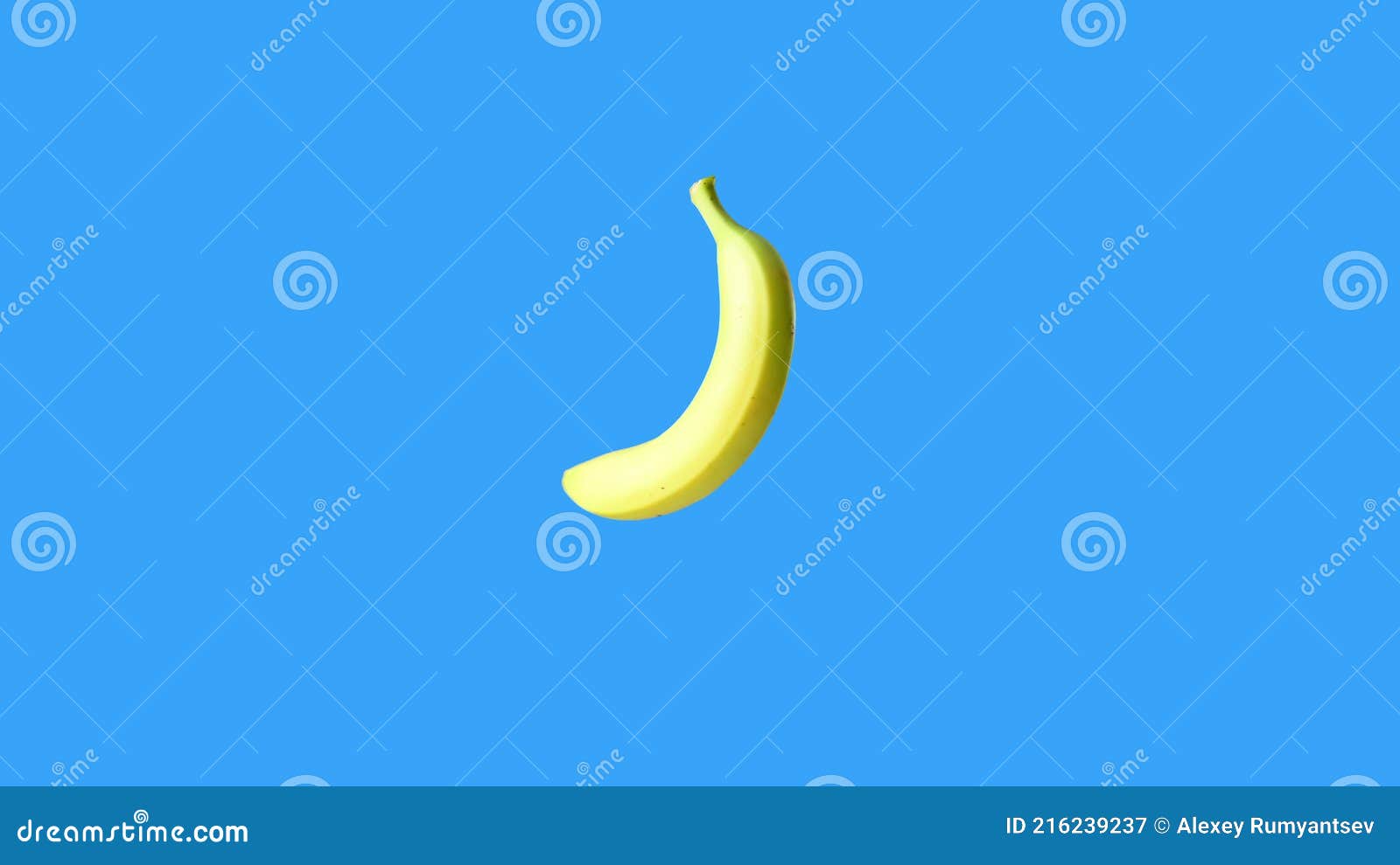 Bananas in Loop Spinning Motion Stock Video - Video of action ...
