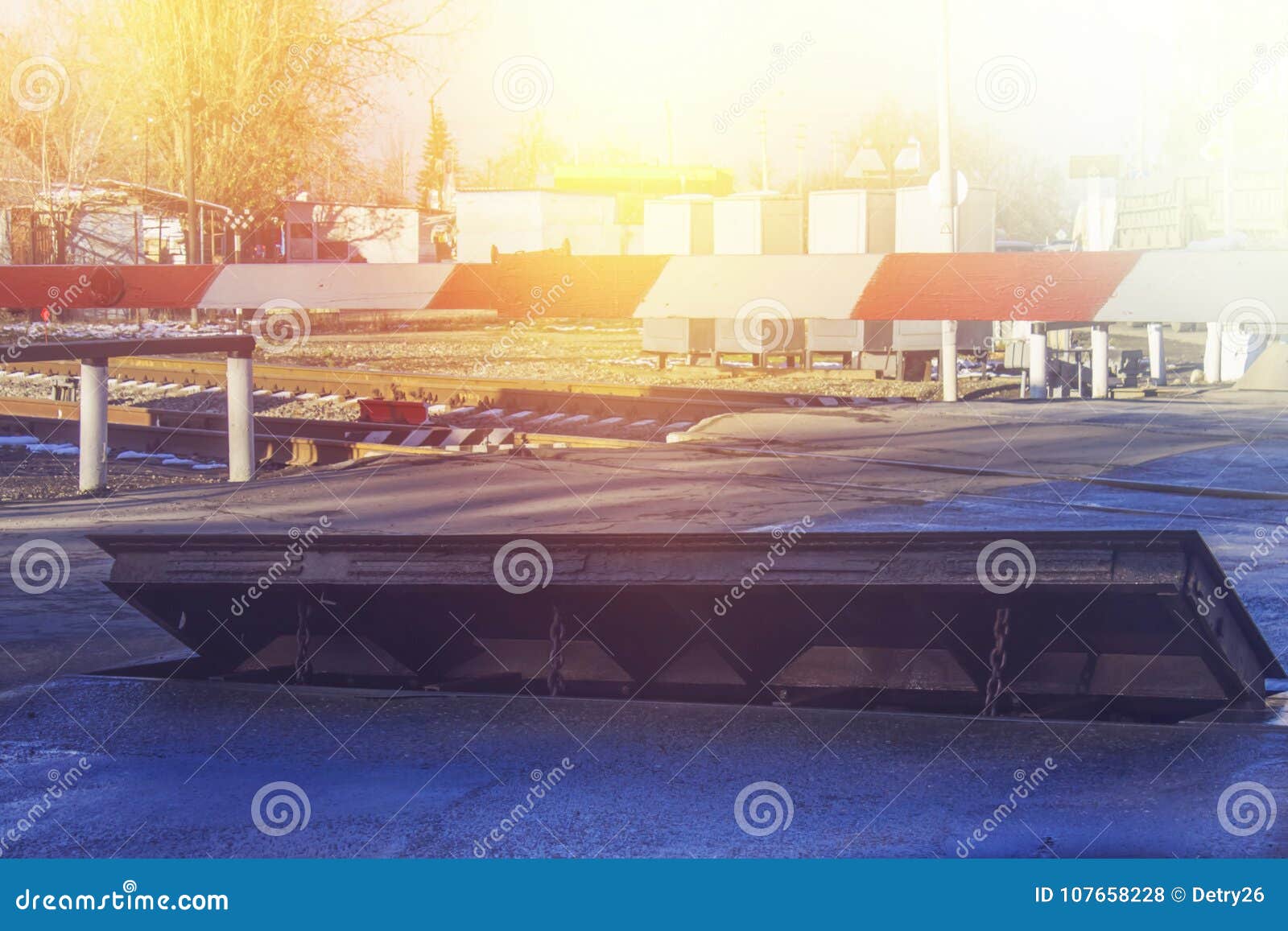 Moving Barrier Devices And Barrier. A Set Of Devices For Automatic ...