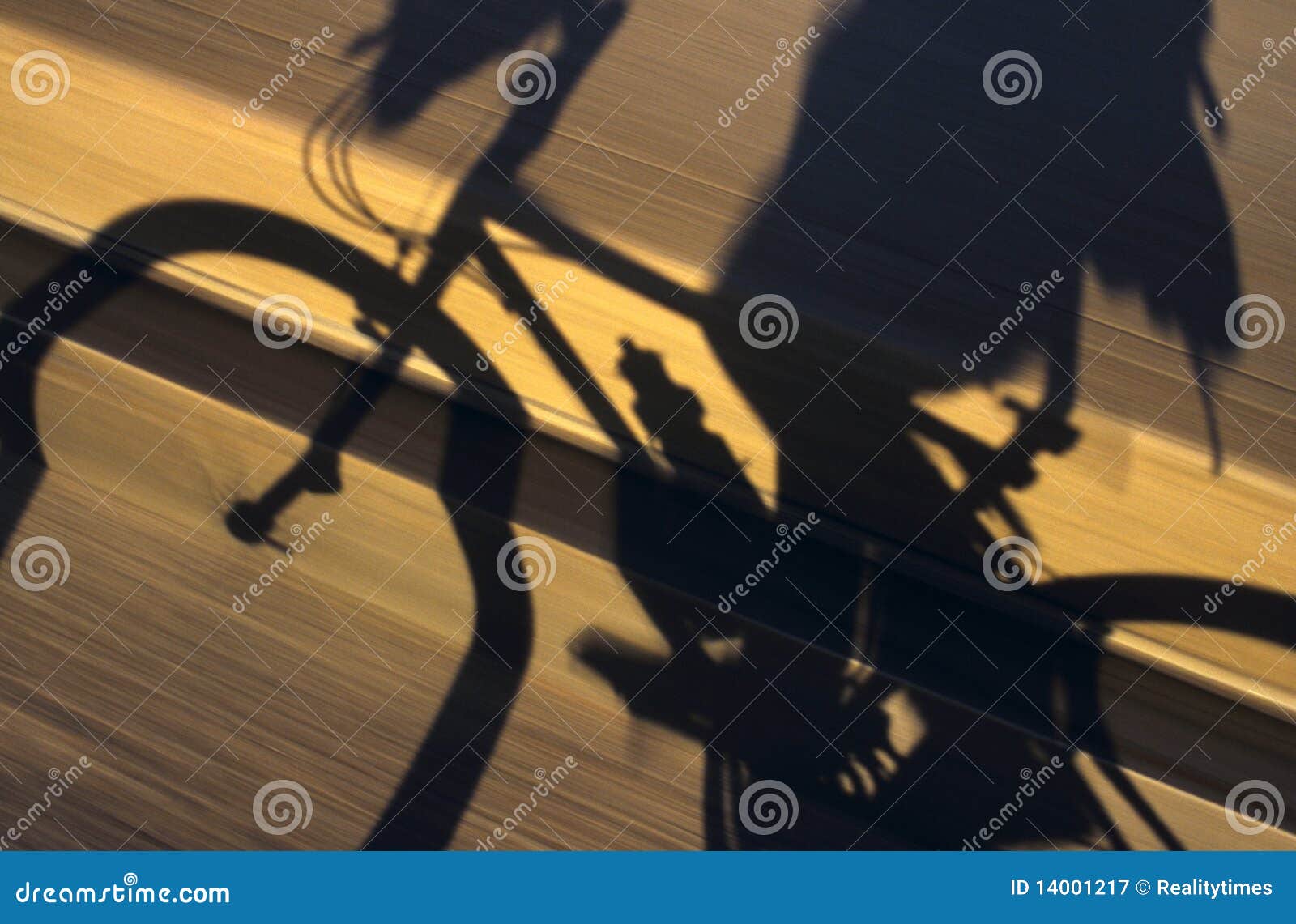 Moving Bicycle Shadow stock image. Image of pedals, biker - 14001217