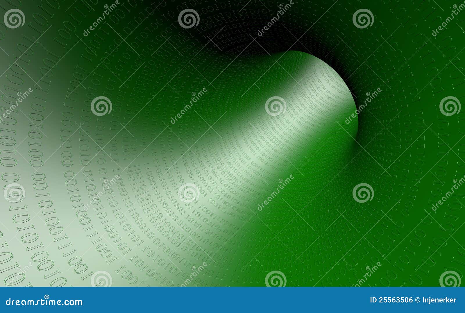 Moving binary code stock illustration. Illustration of data - 25563506