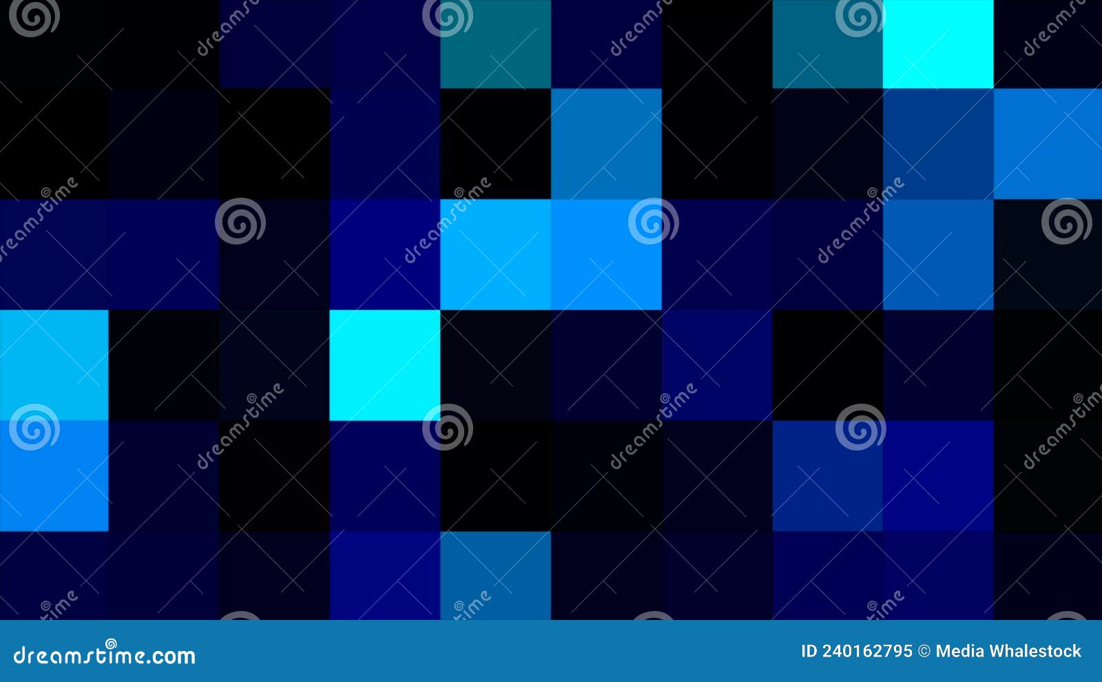 Moving and Blinking Colorful Mosaic Squares. Motion. Blurred Pixelated ...