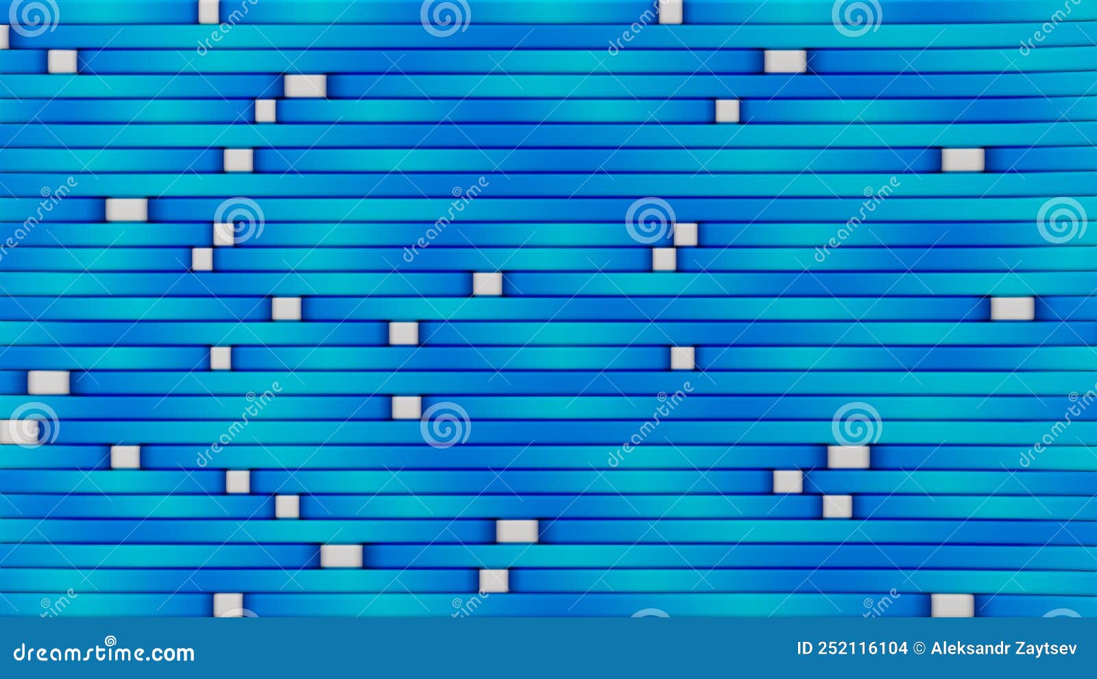Moving Blue and White Loading Lines 3d Render Background Stock ...