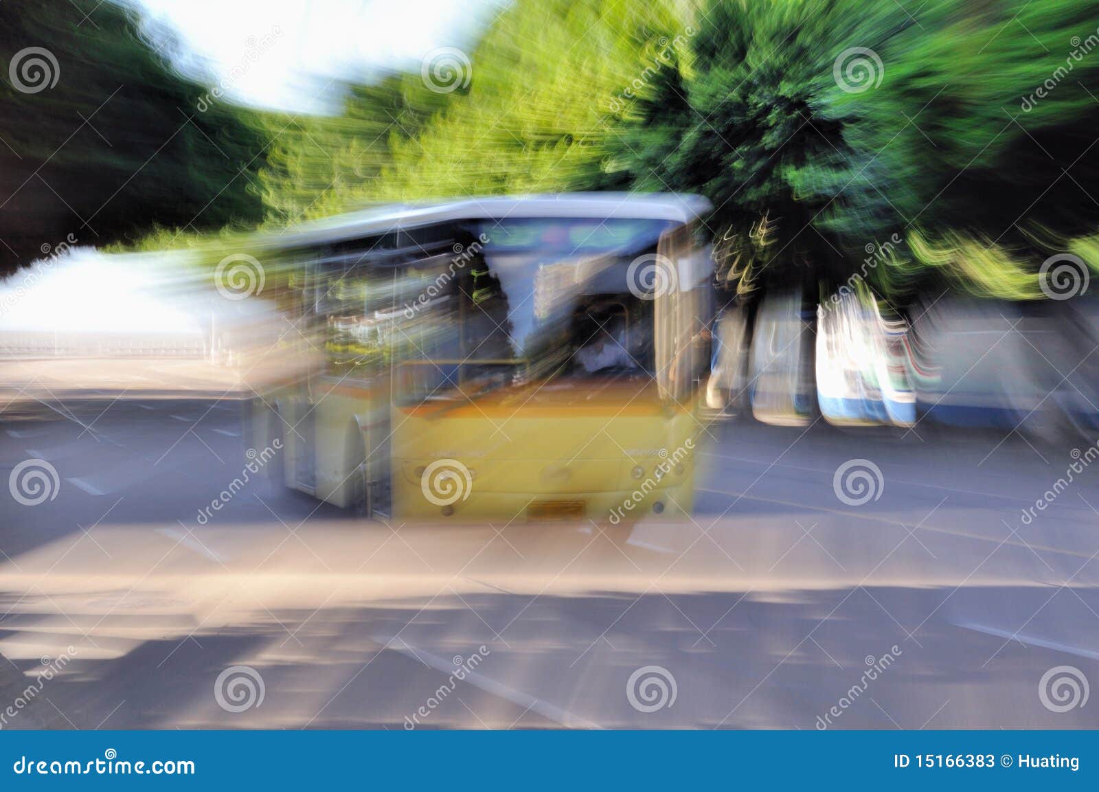 Moving bus stock image. Image of motion, background, ride - 15166383