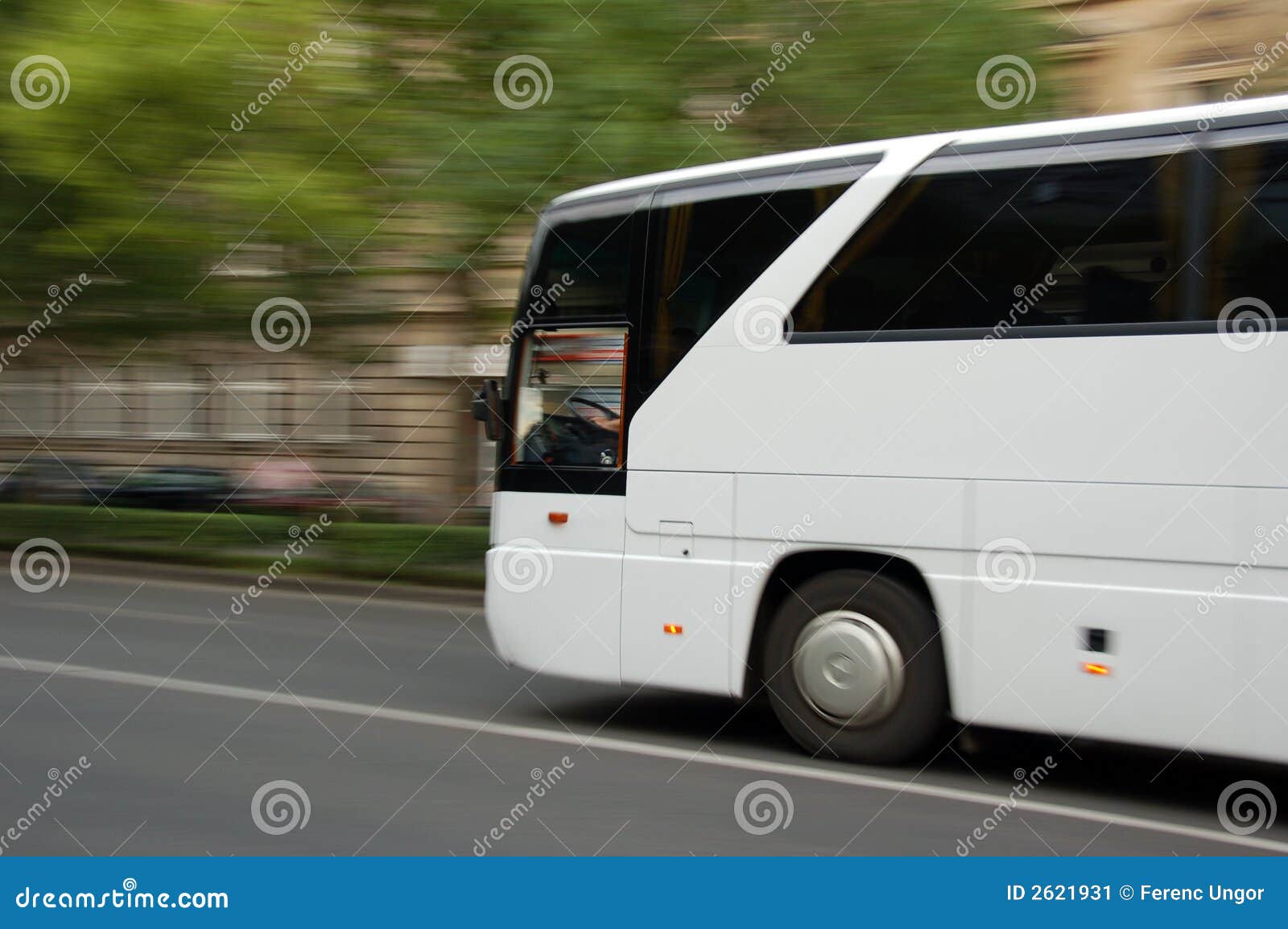 Moving bus stock image. Image of race, city, tourist, speeding - 2621931