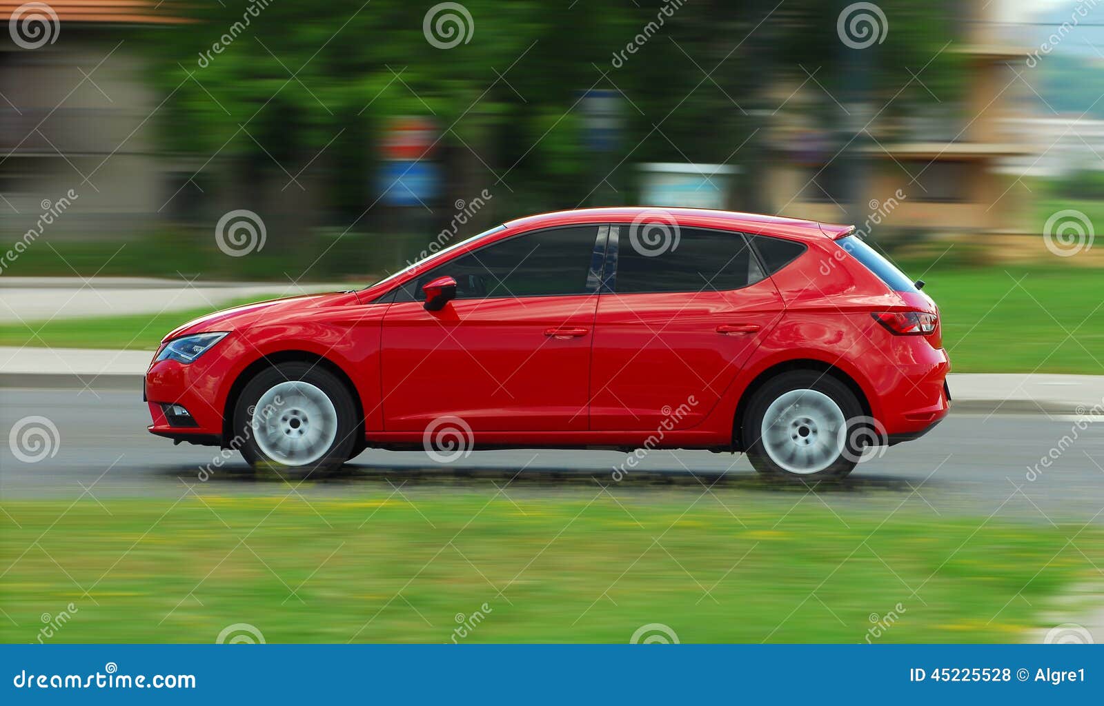 Moving car stock photo. Image of asphalt, movement, lifestyle - 45225528