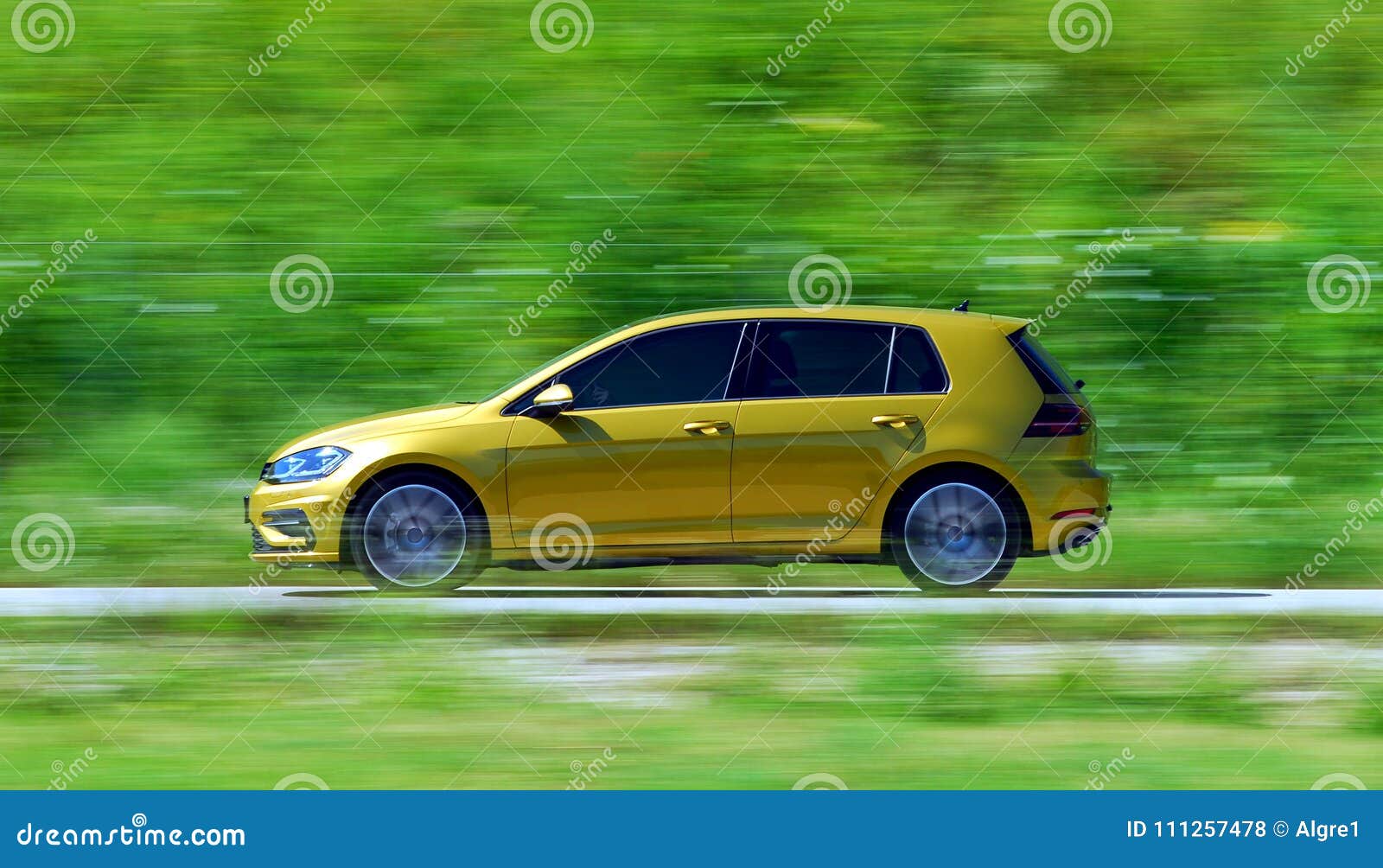 Moving car stock photo. Image of move, wheel, auto, gasoline - 111257478