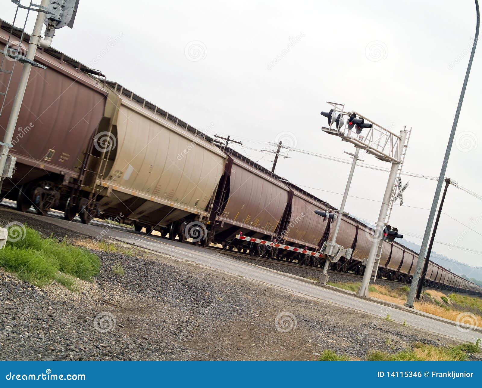 Moving Cargo Trains stock photo. Image of blur, strong - 14115346