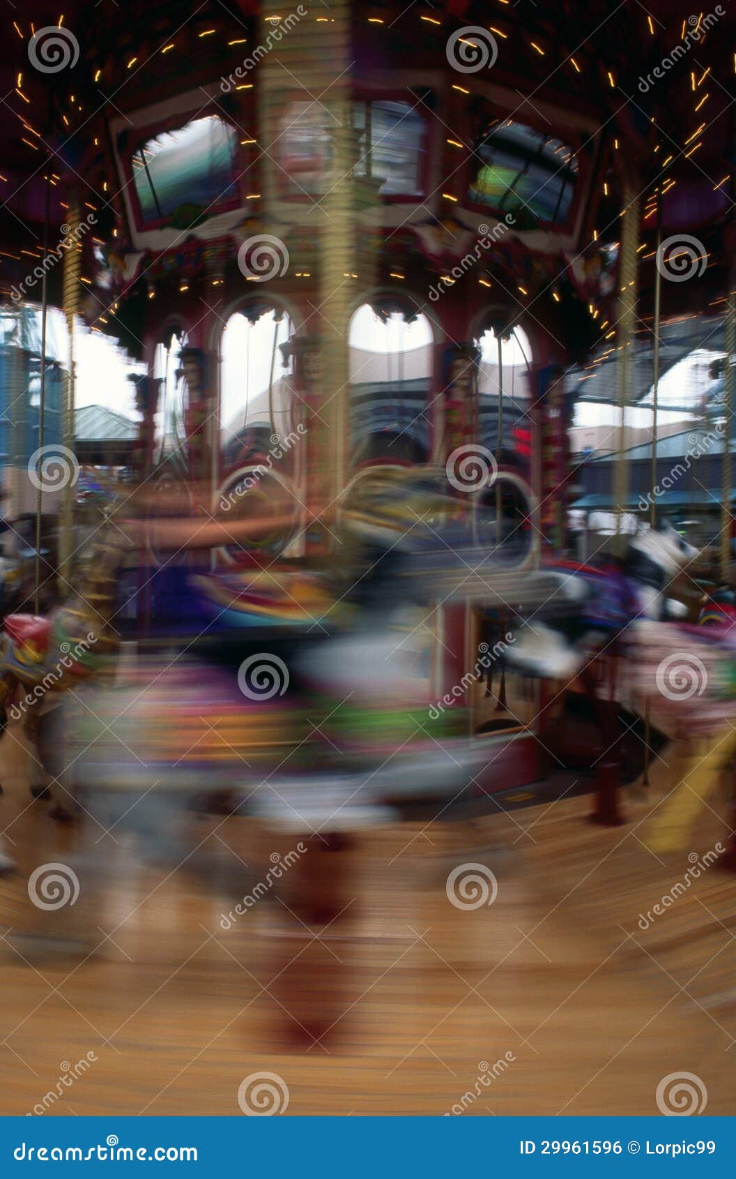 Carousel stock photo. Image of california, speed, carousel - 29961596