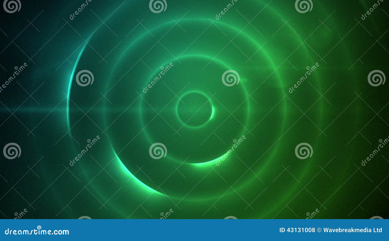 Moving Circle of Flashing Blue and Green Lights Stock Footage - Video ...