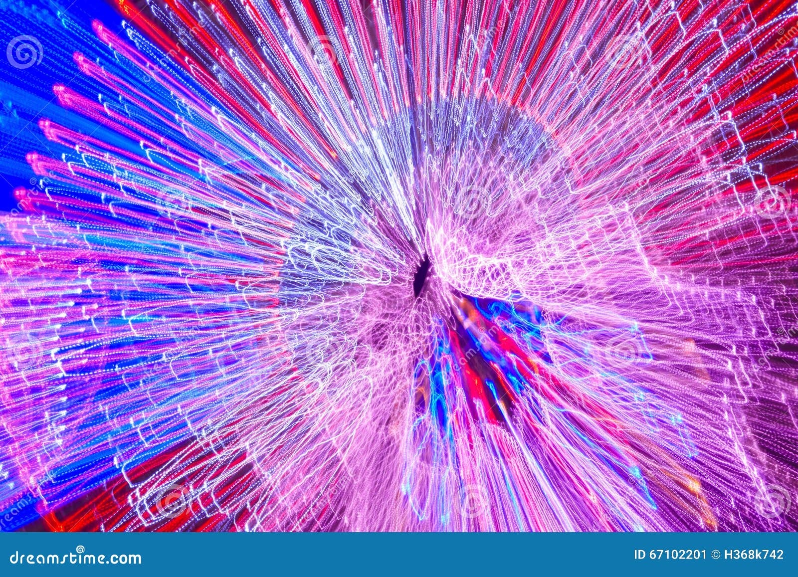 Moving Colored Lights Background. Abstract Backdrop. Horizontal Stock ...