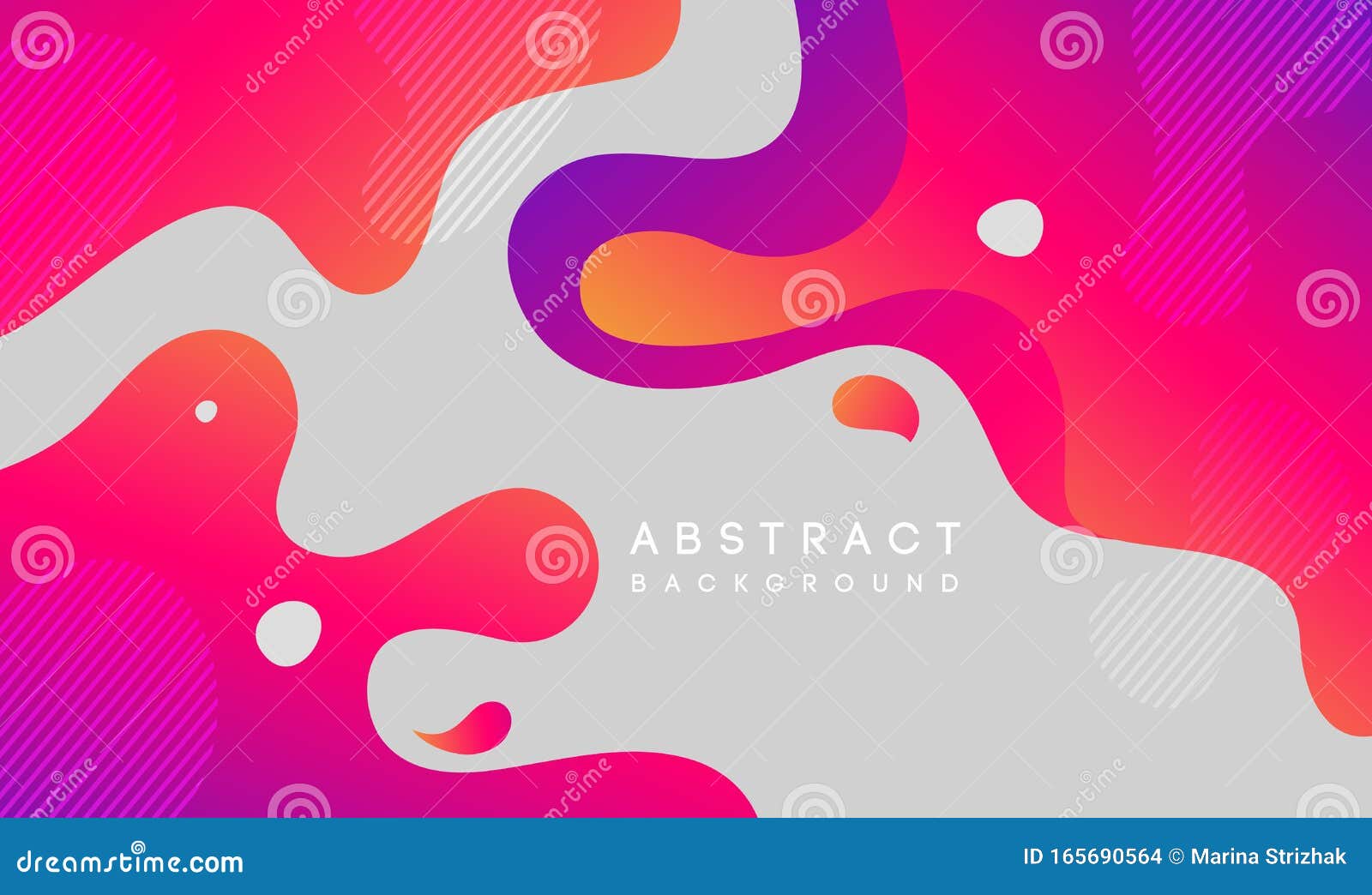 Moving Colorful Abstract Background. Dynamic Effect. Vector ...
