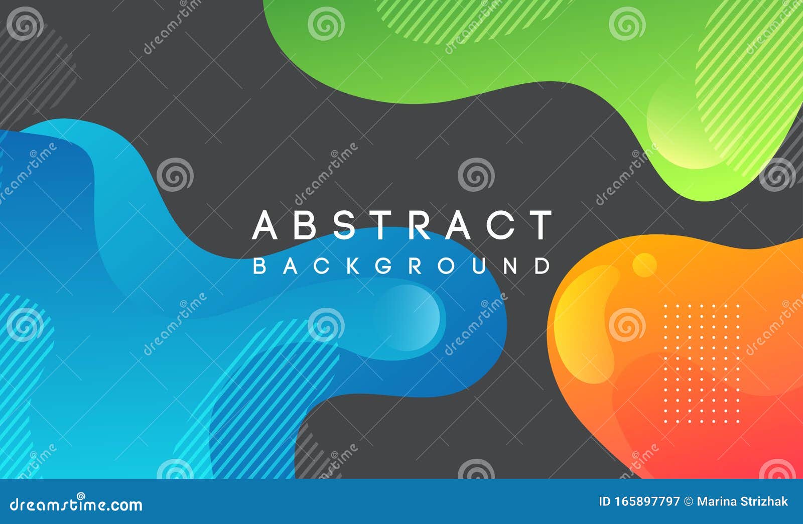 Moving Colorful Abstract Background. Dynamic Effect. Vector ...