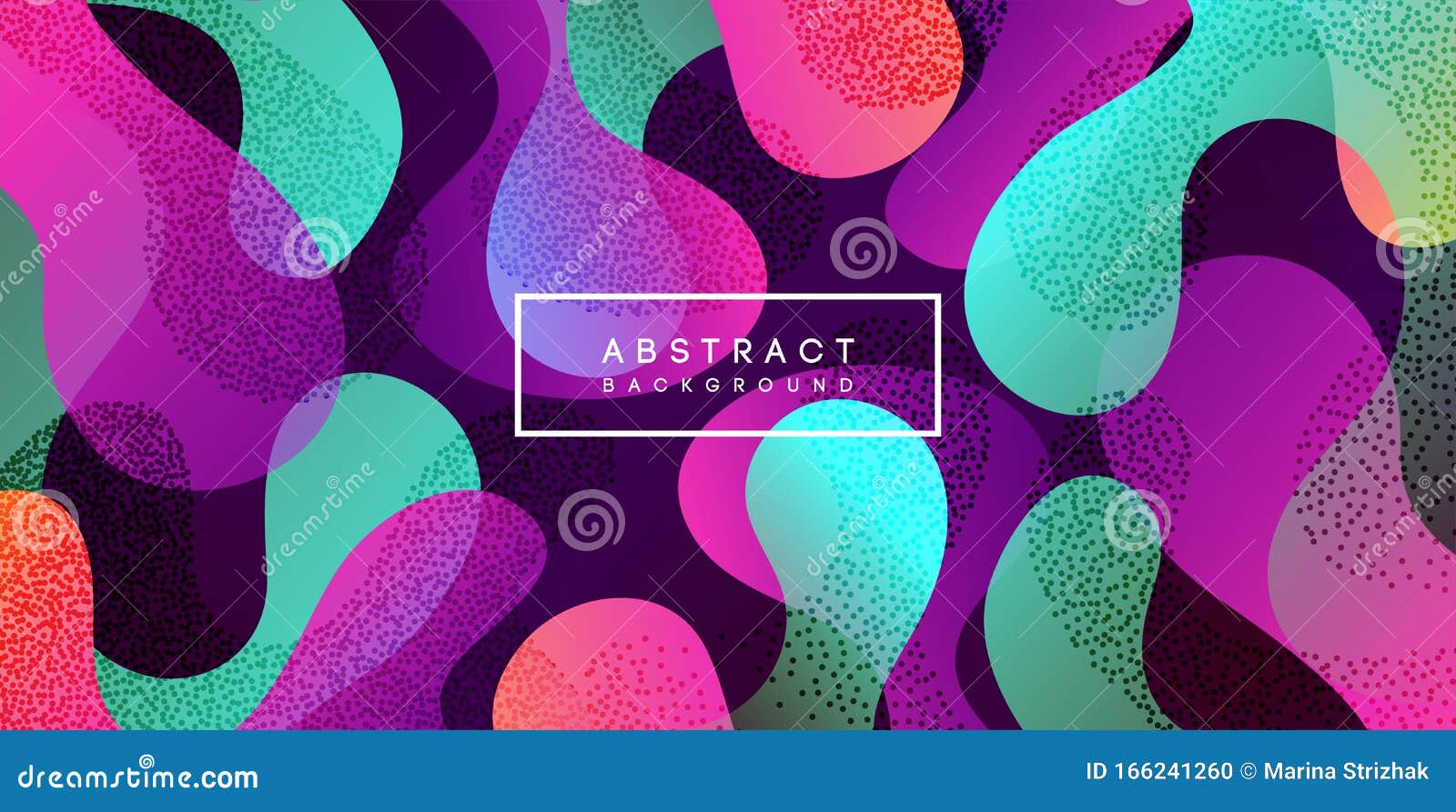 Moving Colorful Abstract Background. Dynamic Effect. Vector ...