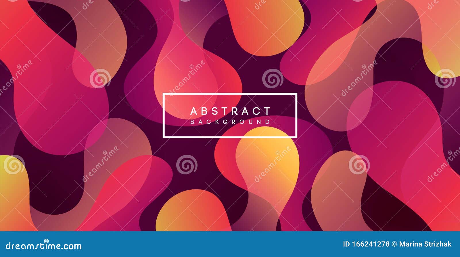 Moving Colorful Abstract Background. Dynamic Effect. Vector ...
