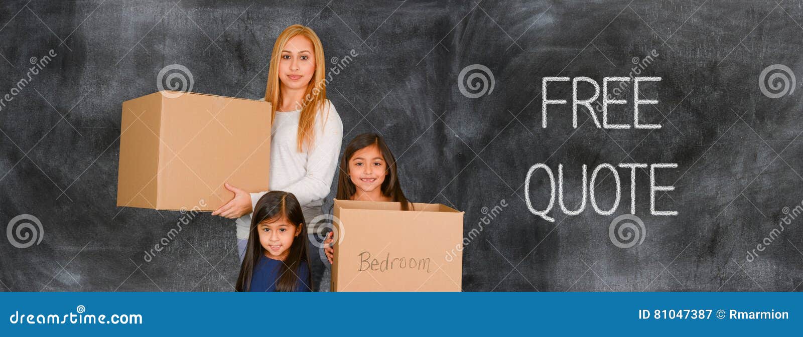 Moving Company Helping People Stock Image - Image of boxes, panoramic ...