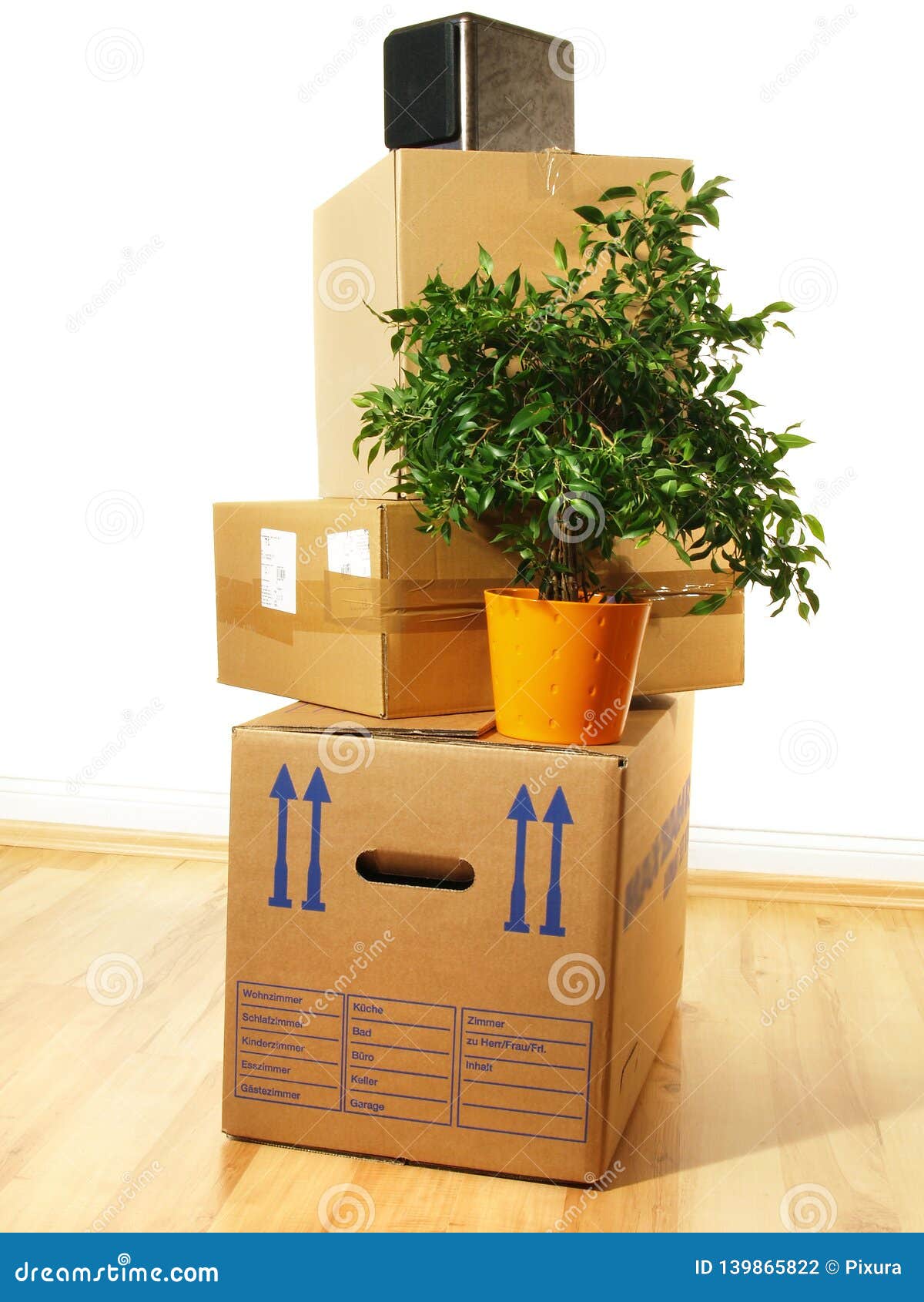 Moving Concept - Boxes stock photo. Image of delivery - 139865822
