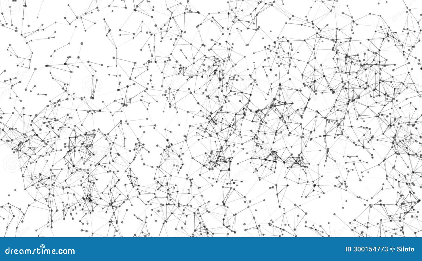 Moving Connecting Particles, Complex Structure, Abstract Animated ...