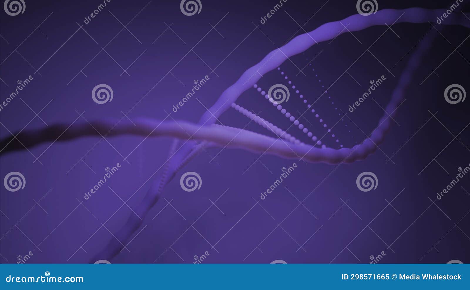 Moving 3d Dna Structure. Design. 3D Dna Chain Moving in Electronic ...