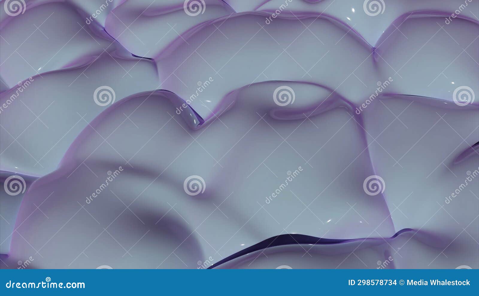 Moving 3d Liquid with Bubbling Surface. Design. Wavy Surface of Moving ...